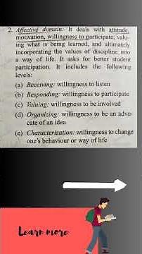 Mastering Bloom's Taxonomy : B.Ed. notes & classification of teaching techniques