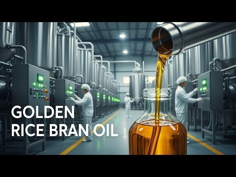 Inside a Rice Processing Plant | Rice Bran Oil Production Explained