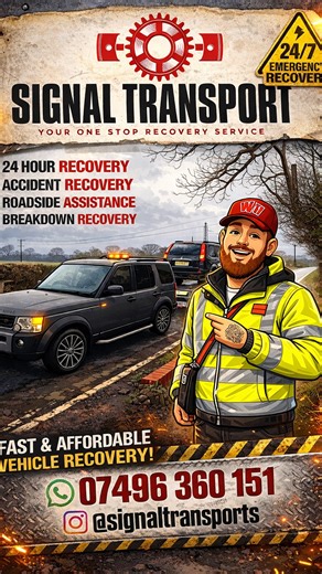 Signal Transports & Recoverys | 🚨SIGNAL TRANSPORT 🚨 Few clips of our recent jobs/ call-outs. Some jobs take 1 man others require multi-agency assistance like a recent job... | Instagram