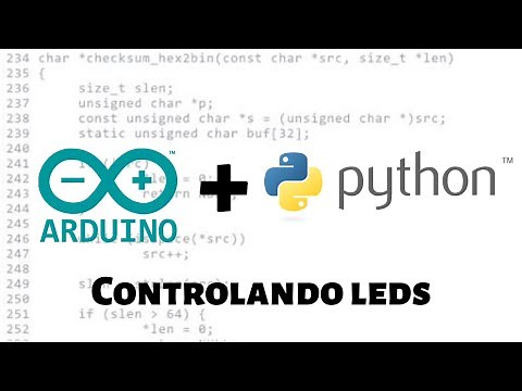 PYTHON COM ARDUINO #02 - CONTROLANDO LEDS (ARDUINO BRASIL)