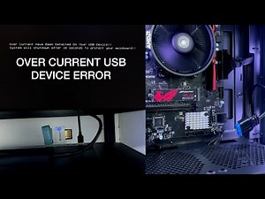 Fix USB device Over Current Detected | CASE-06 - Need to Know - Case Study - PC Troubleshoot