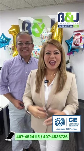 ¡Último curso del año! 🚨 Conviértete en Profesional de Impuestos Certificado con nuestra Escuela de Continuing Education aprobada por el IRS. 💼💰 El Curso de Taxes Personales Forma 1040, inicia este 25 de octubre y vamos a trabajar 4 sábados consecutivos, desde las 9 am hasta las 2:30 de la tarde, para completar 24 horas académicas que se convierten en 24 créditos. Tendrás ayuda con tu PTIN, software en demo para las prácticas y leyes federales actualizadas para la próxima temporada 2026. Son 