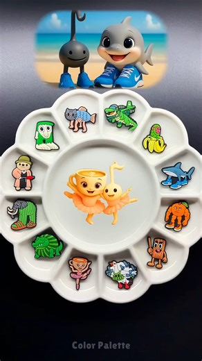 🎶Brainrot Otamatone 🌈Color Mixing _ Guess the Color! Part 12 | Color Palette