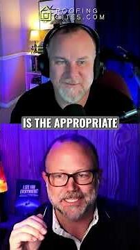 How Roofing Companies Should Use AI #shorts