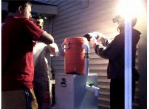 Fastest Time To Make One Gallon Of Slushie Using A Homemade Slushie Machine