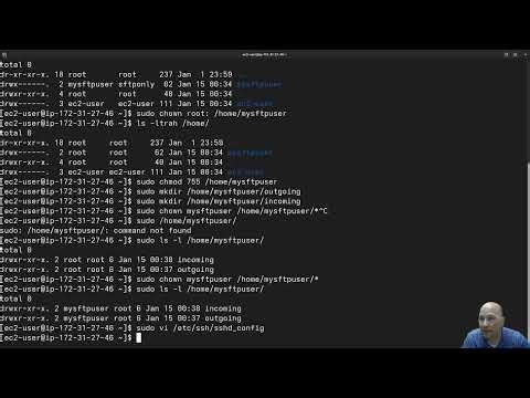 2026 Linux System Administration - Creating an user that can only sftp and is in a chrooted jail