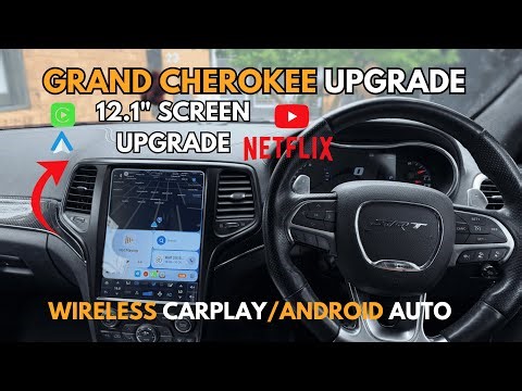 Jeep Grand Cherokee 12.1” Screen Upgrade | Wireless CarPlay & Android Auto Install