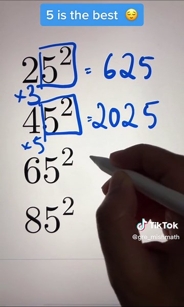 Math Hack: Square Numbers Ending in 5 with this Genius Trick!
