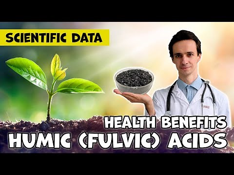 Humic (and fulvic) acids: health benefits. Potent detox remedy. Gut health and digestion. Antifungal