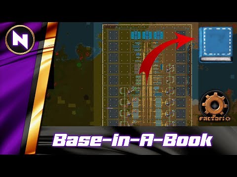 Tour of Base-In-A-Book (Blue Belts/Modules/Beacons) | Factorio Lets Play/Walkthrough (Reupload!)