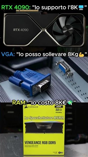 GPU🖥️ vs VGA💪 vs RAM💸 #ram #pcgamer