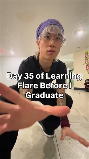 RYAN | Flare Series Day 35/200: first snow day, trying to keep the flare alive🔥 #flaretutorial #learningtodance | Instagram