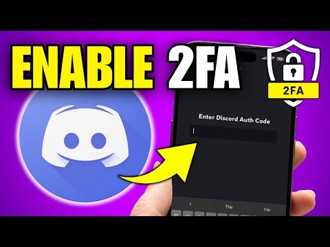 How To Enable 2FA On Discord Mobile (Two Factor Authentication)