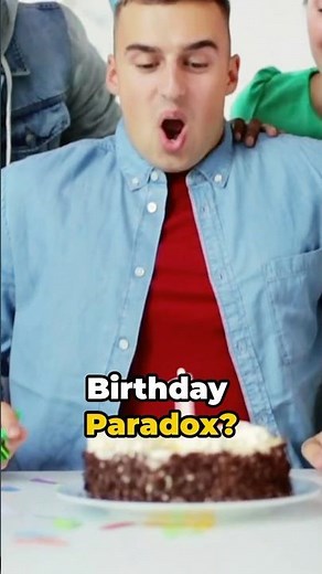 The Birthday Paradox Unraveled | The Birthday Problem in Probability Theory #BirthdayParadox