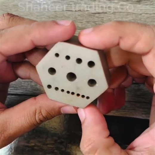 Hexagonal Draw Die Block Jewellery Tool for Wire Tube Drawing Precision Tool