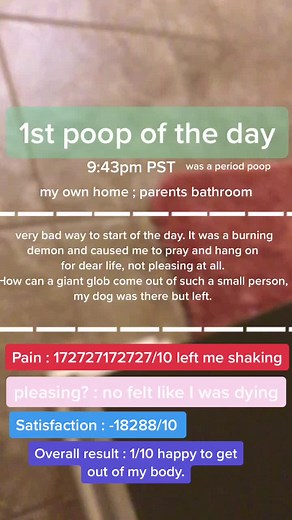 #fypシ #poop #period #unpleasant