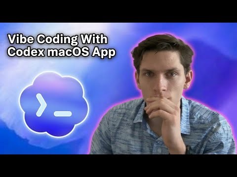 Vibe Coding With The New Codex macOS App
