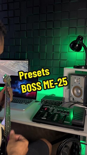 BOSS ME-25 Presets for Electric Guitar Sound