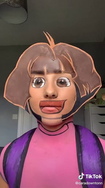 Favorite Childhood Shows | Makeup Tutorial with Dora