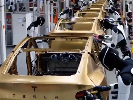 🔲 FROM REPETITION TO REVOLUTION: HUMANOID BOTS MAY CHANGE EVERYTHING? 👉 Innovation isn’t just about building new technology-it’s about transforming the way we work, create, and scale. 👉 Watching Optimus take on the toughest, most repetitive tasks is a reminder that the future of productivity is already here, reshaping our factories from the inside out. 👉 The compounding impact on efficiency and margins isn’t just a milestone-it’s the beginning of a structural shift in what’s possible. 🟥 fol