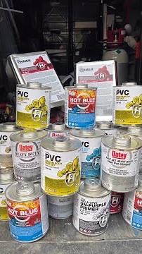 PVC Cement Breakdown