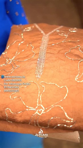 Suruma Designer Hub & Wedding on Instagram: "SM3015- PARTY WEAR CRUSH GEORGETTE FABRIC HAND WORK AND JERRY WORKED UNSTITCHED CHURIDHAR MATERIAL•For the complete details of the product pay a visit to our website: www.suruma.in •For WhatsApp Order DM to this number 9961555562,-9778455562•For any queries please feel free to contact us on our official WhatsApp Number: 9526555562,(it will take some time for reply, kindly wait"