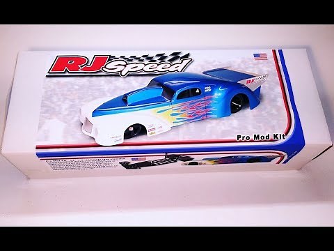 RJ Speed Pro Mod kit unboxing rc dragster drag race