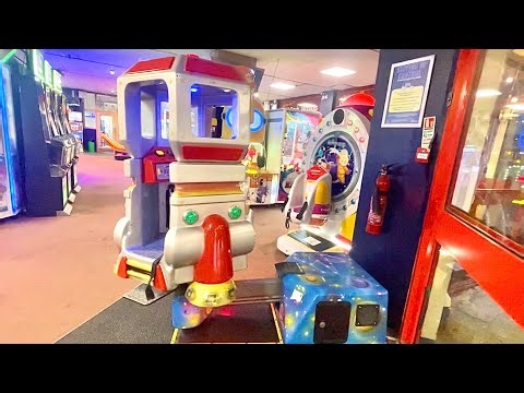 Motoi Apollo Rocket Coin Operated Kiddie Ride