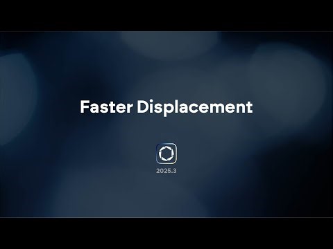 KeyShot Studio - Faster Displacement Times