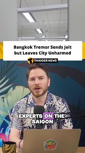 12K views · 155 reactions | Bangkok residents felt a 5.4-magnitude quake on August 21, shaking high-rises and prompting brief evacuations. No major damage was reported, but experts remind everyone to stay prepared and follow earthquake safety guidelines. #Bangkok #ThailandNews #Earthquake #PublicSafety | The Thaiger | Facebook