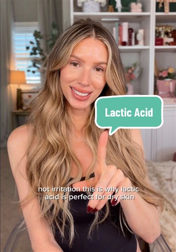 Lactic Acid for Gentle Exfoliation and Hydration