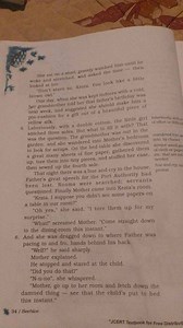 She sat on a stool. gravely watched him until he woke and stret... | Filo