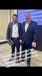 1.1K views · 15 reactions | Learning is essential for both personal growth and successful execution in all aspects of life. I had the privilege of meeting Ron Nehring, where I gained valuable insights into advanced branding skills. | Councillor Sreeni Pillamarri | Facebook