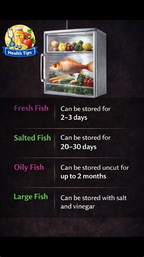 1.7K views | Storing fish the wrong way can quietly harm your health...