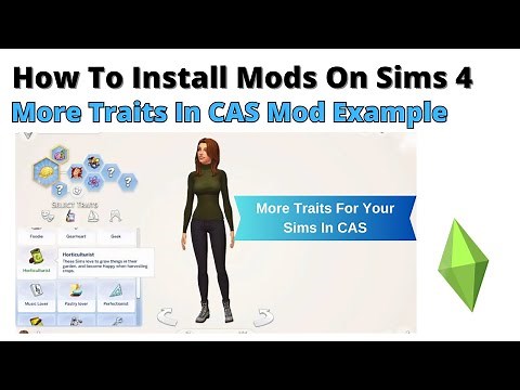 How To Install More Traits In CAS Mod For Sims 4 | 2024