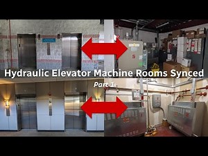 Hydraulic elevator machine rooms synced - Part 1