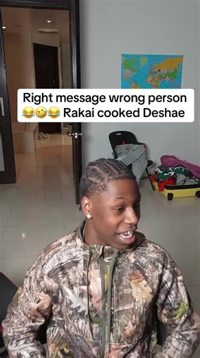 Right message wrong person 😂🤣😂 Rakai cooked Deshae #deshaefrost #2xrakai #rakai #capaholics #clover