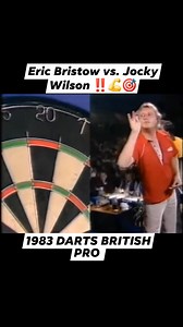 316K views · 2.2K reactions | 1983 DARTS BRITISH PRO JOCKY WILSON VS. ERIC BRISTOW INCREDIBLE MATCH BY TWO LEGENDS ON STAGE ‼️ #solidpasilbagdok #nocopyrightinfringementintendedmusicbelongstotherightfulowner #cctoownerofthisvideo #highlights #cctoowner # | Angeles vlog | Facebook