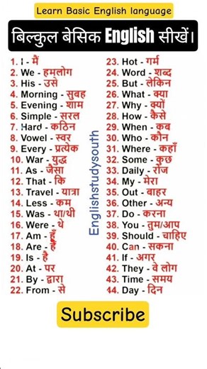 basic English Speaking || beginners level english #english #learnenglish #basicenglish #vocabulary