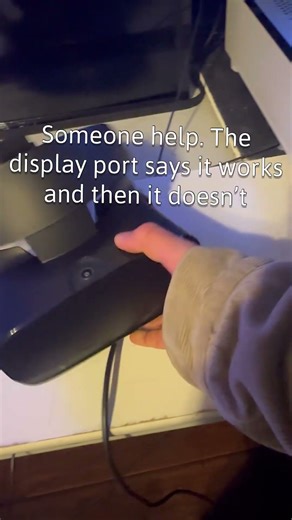 Rift s display port not working