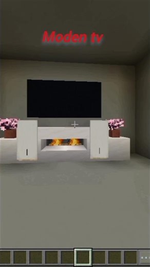 moden tv in minecraft#minecraft #shorts #ternding #virlshort