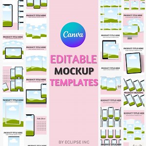 Editable Listings Mockup Template - Etsy Canada