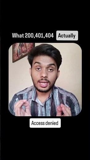 Backend Developers MUST Know These HTTP Status Codes 😱 | 200 401 404 500 #shorts #backend #coding