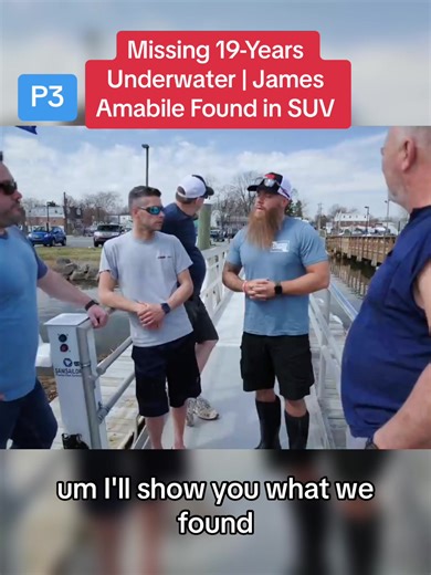 P3. Missing 19-Years Underwater | James Amabile Found in SUV #virall #trending #missing #missingperson #missingpeople #underwater