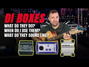 What's a DI Box? When do I use it? What does it sound like?