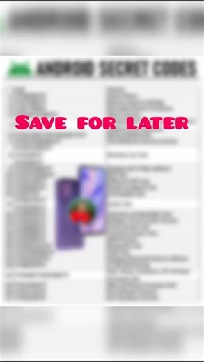 Top 30 Android Secret Codes 😱 | Phone ke Hidden Features Unlock