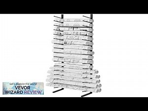 VEVOR Blueprint Storage Rack Vertical Hanging Poster Display Rack 16-Tier Review