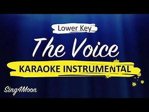 The Voice – Celtic Woman (Karaoke Instrumental) Lower Key