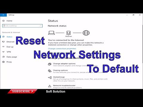 3 Method to Reset Network Settings to Default in Windows 10