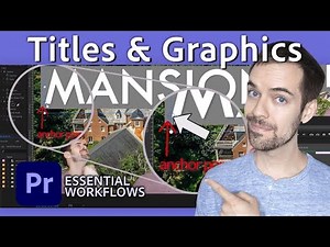 How to Make Quick Titles & Graphics | Premiere Pro Tutorial w/ Jacksfilms | Adobe Video